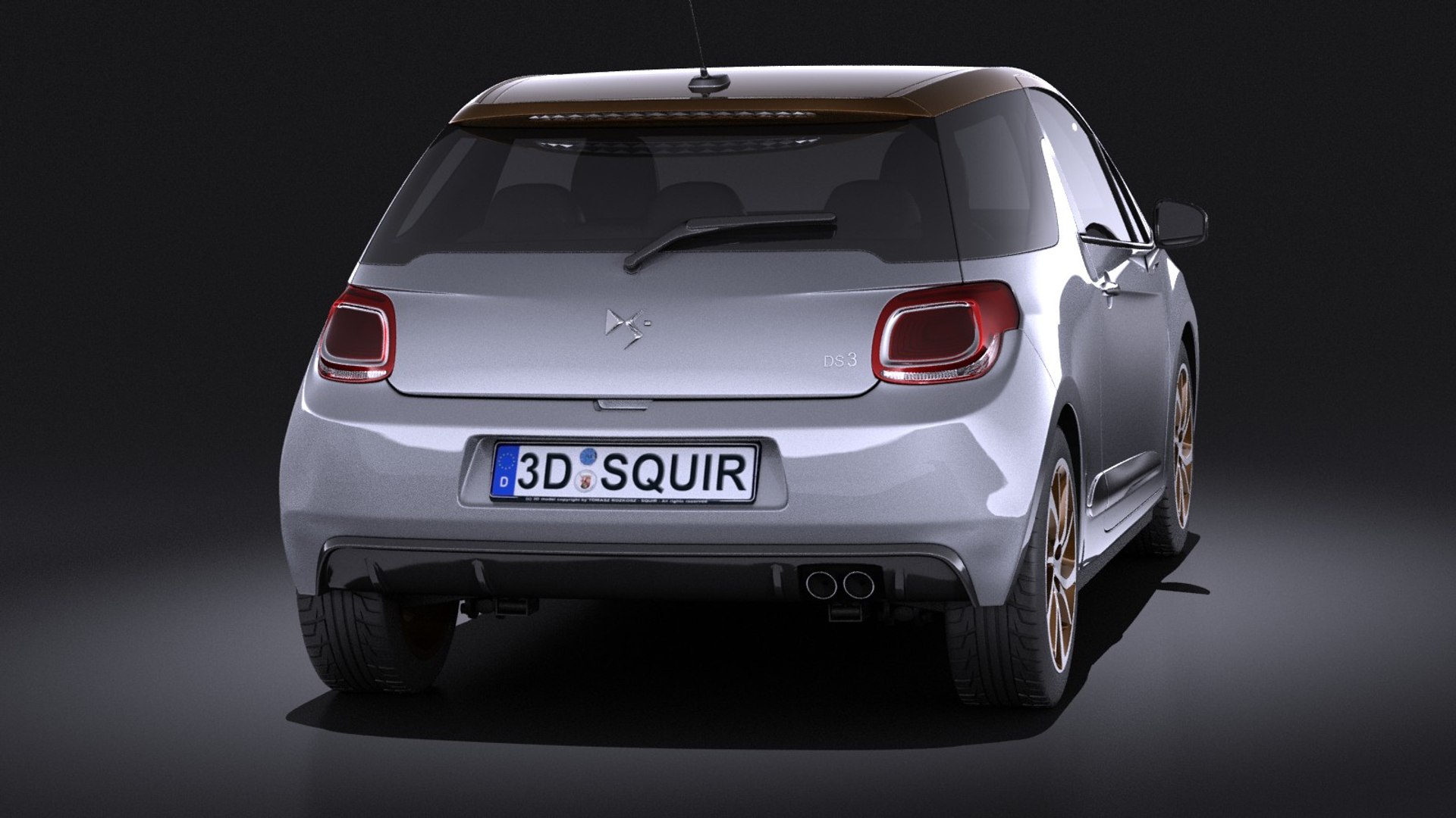 3d Citroen Ds3 2016