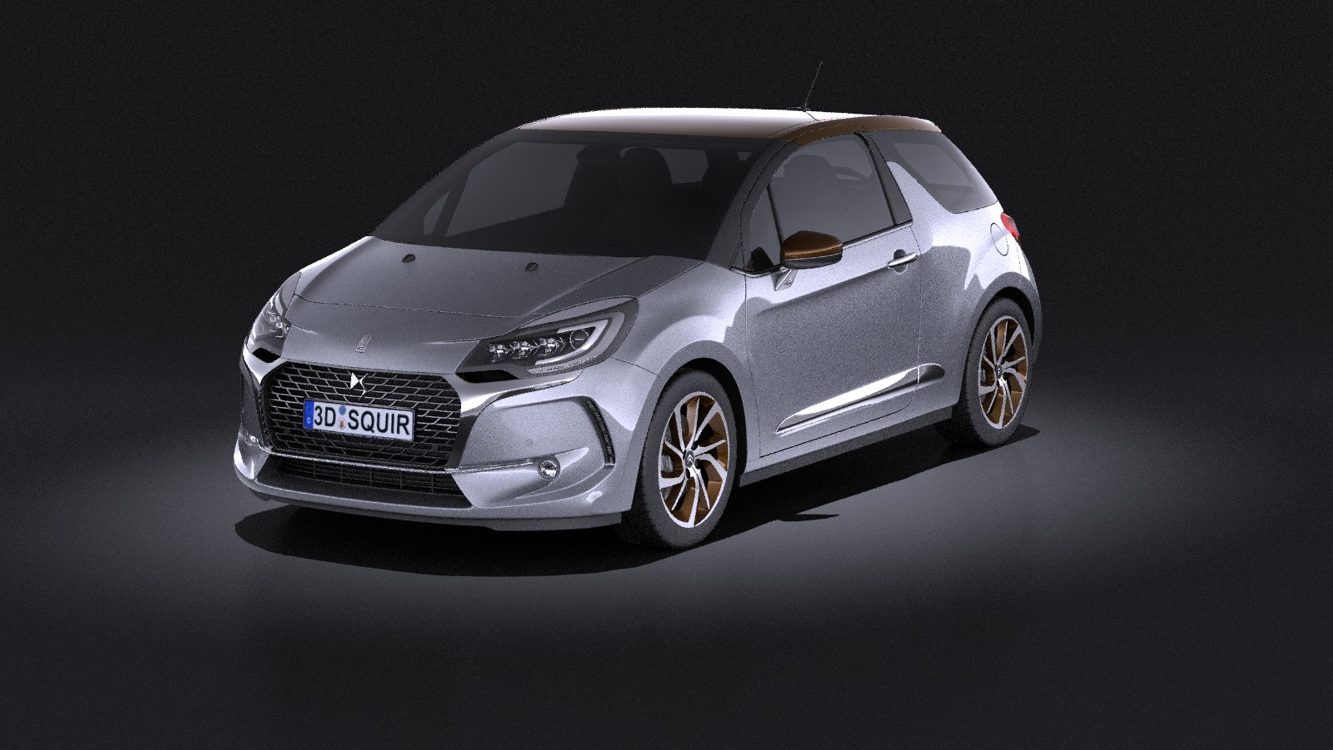 3d Citroen Ds3 2016