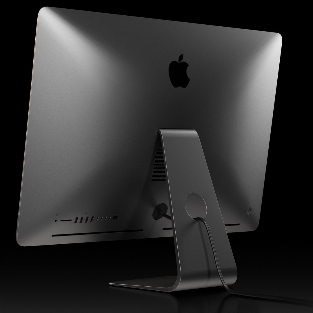 3D Model Low-poly Apple Imac Pro - TurboSquid 1412542
