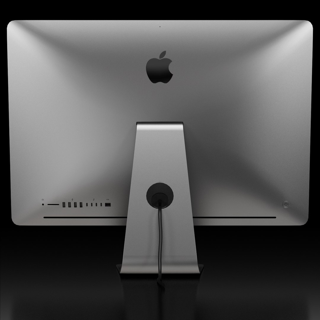 3D Model Low-poly Apple Imac Pro - TurboSquid 1412542