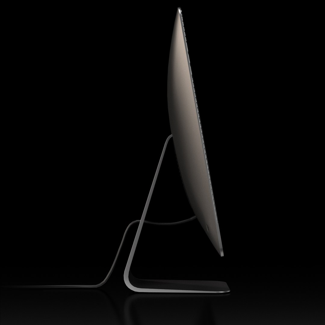 3D Model Low-poly Apple Imac Pro - TurboSquid 1412542