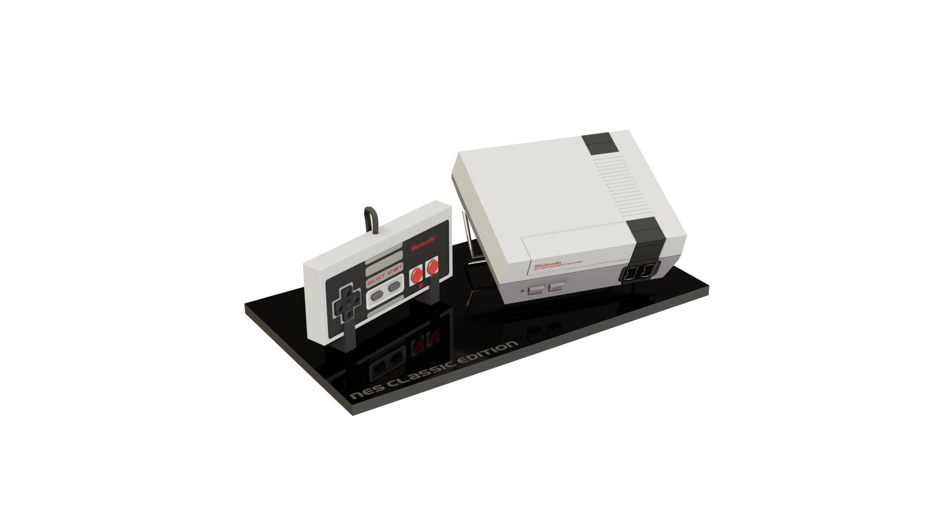 NES Classic Mini 3D - TurboSquid 2249132
