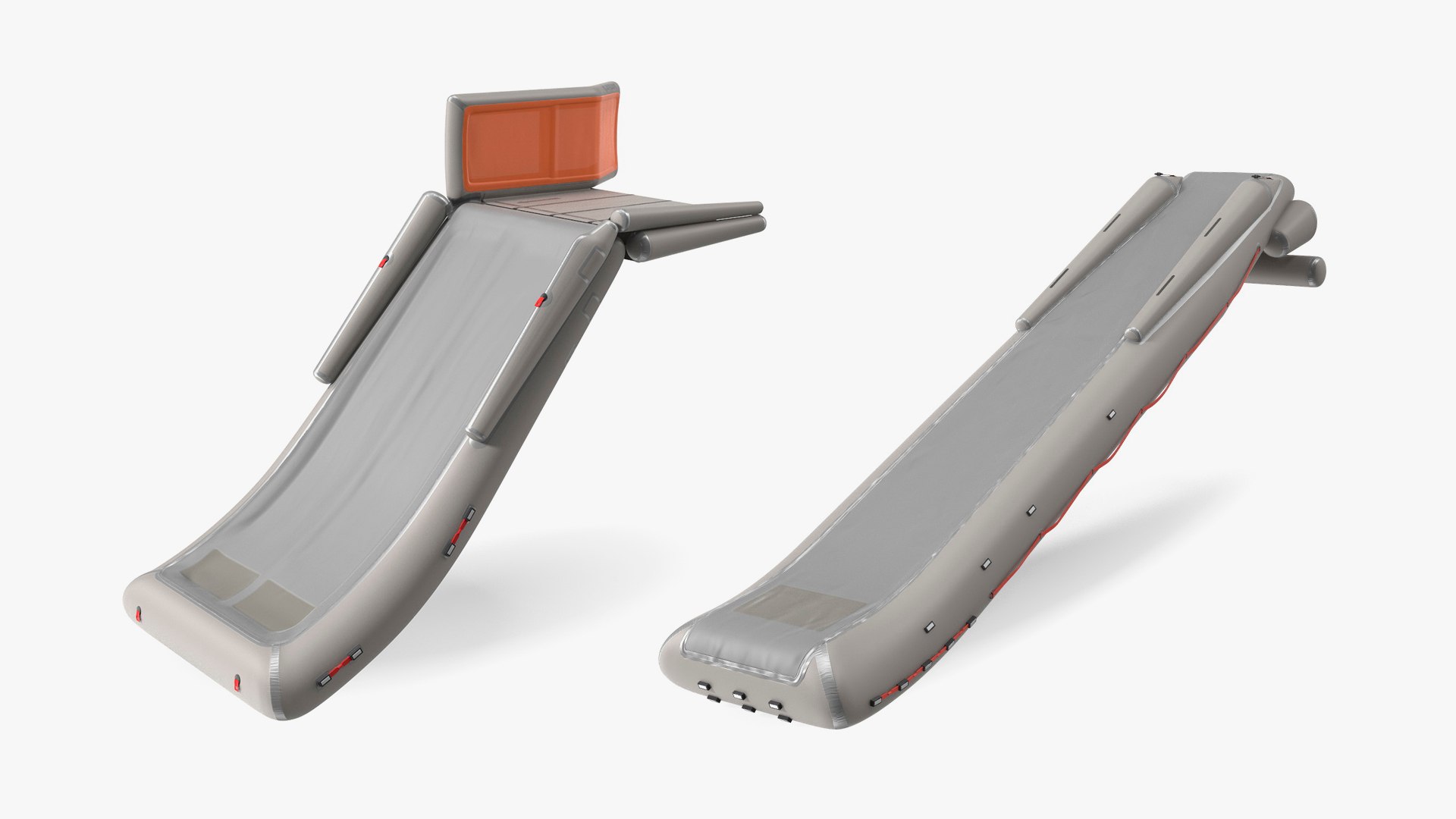 Inflatable Evacuation Slides Collection 3D Model - TurboSquid 2083201