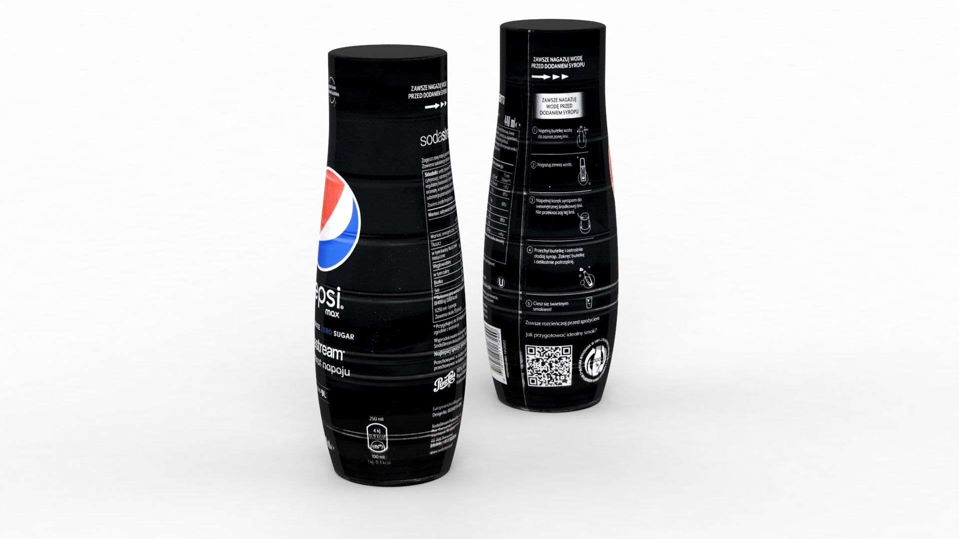3D Model Sodastream Pepsi 440ml 2023 - TurboSquid 2120981