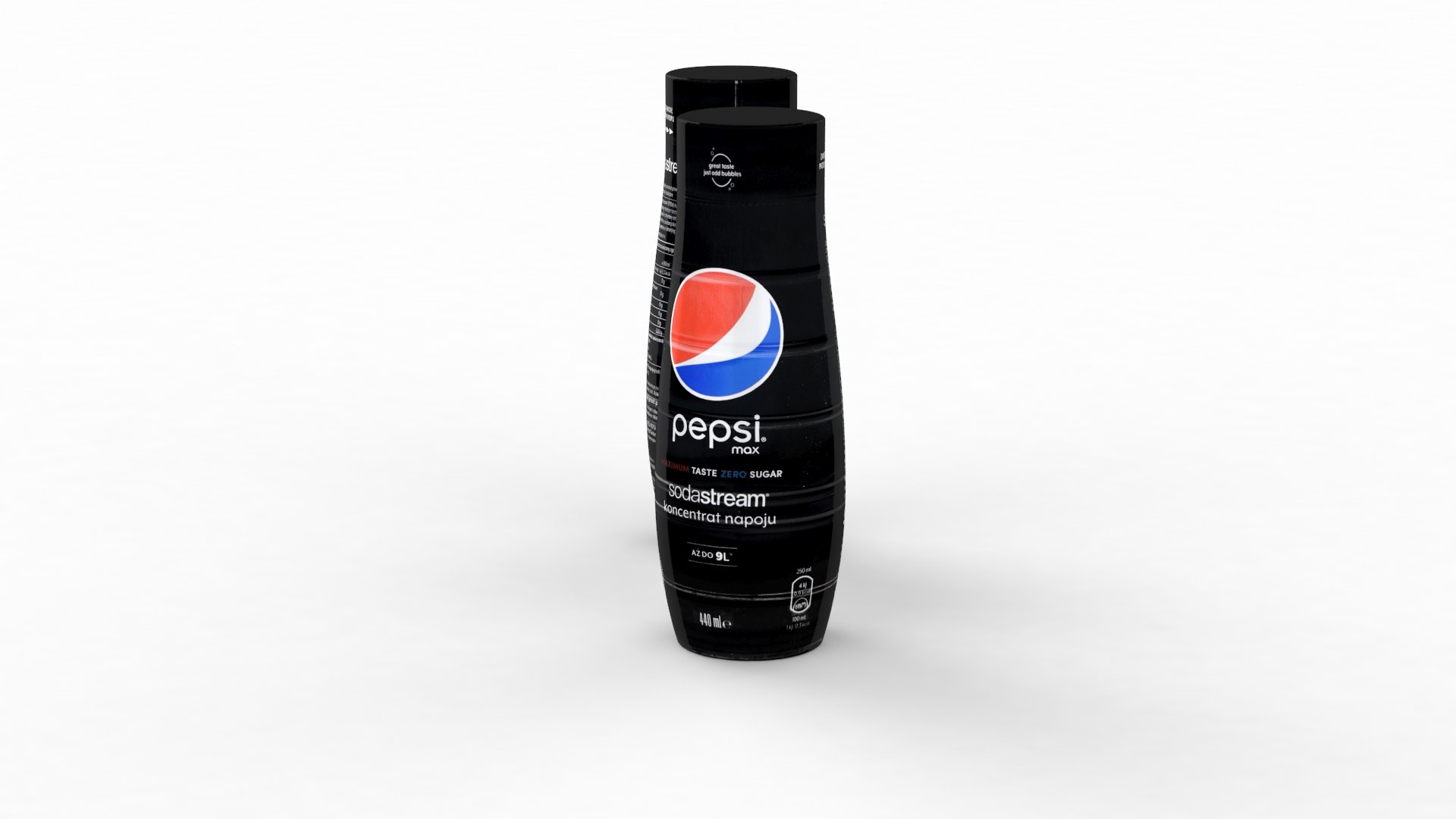 3D Model Sodastream Pepsi 440ml 2023 - TurboSquid 2120981