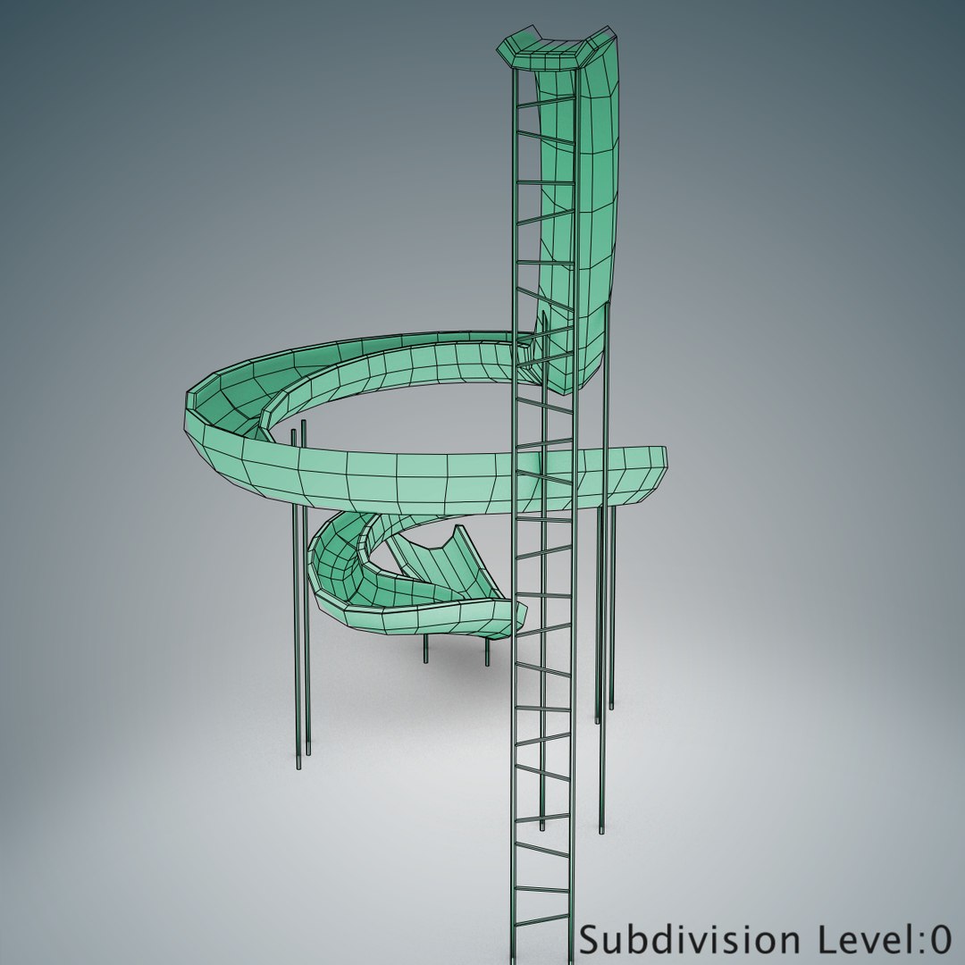 3d Model Tolo Toy Slide