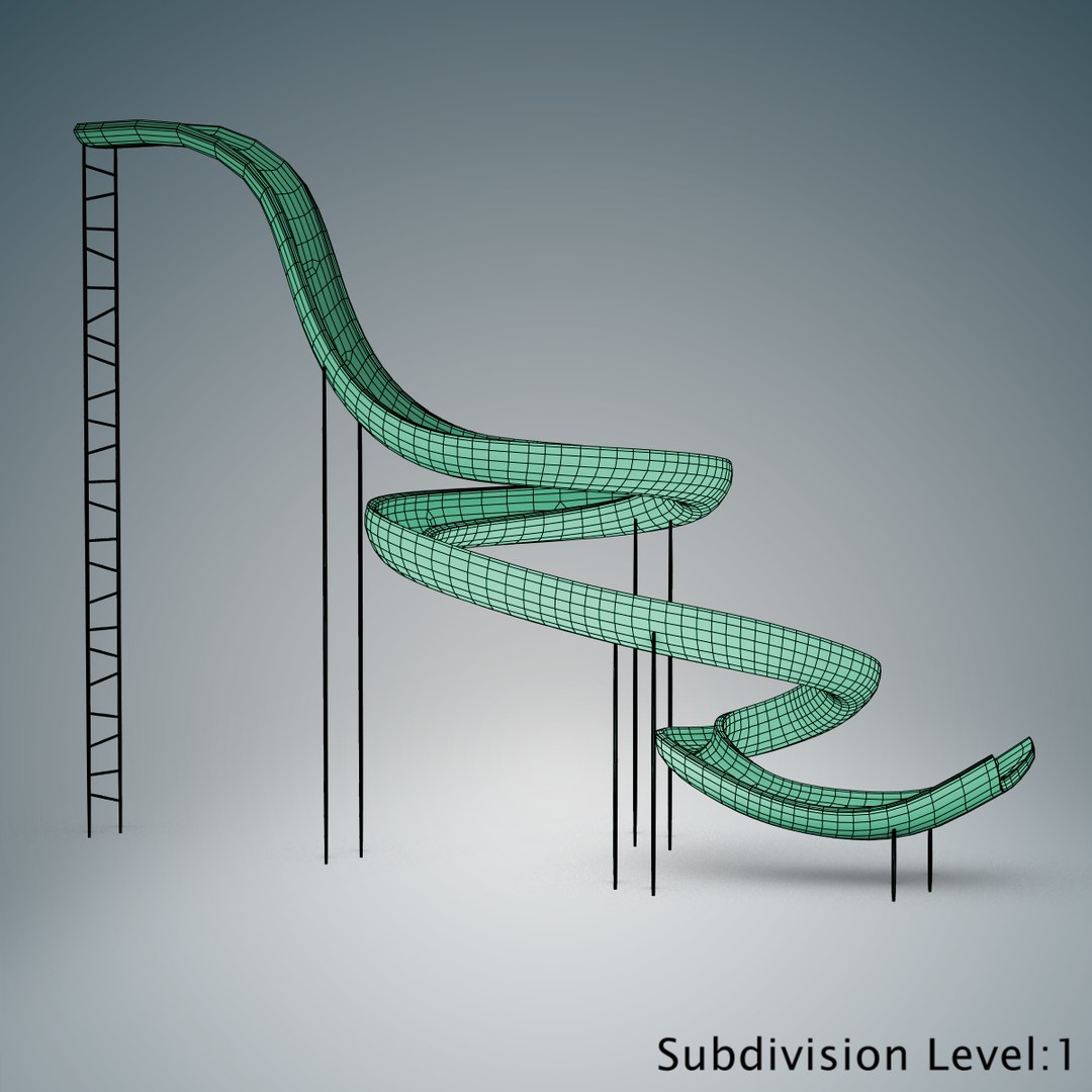 3d Model Tolo Toy Slide