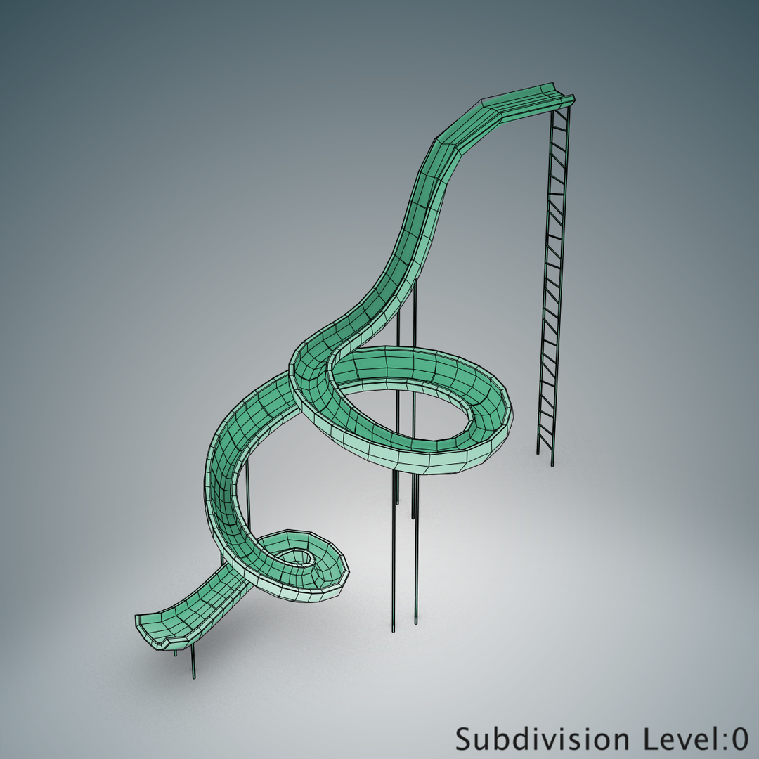 3d Model Tolo Toy Slide