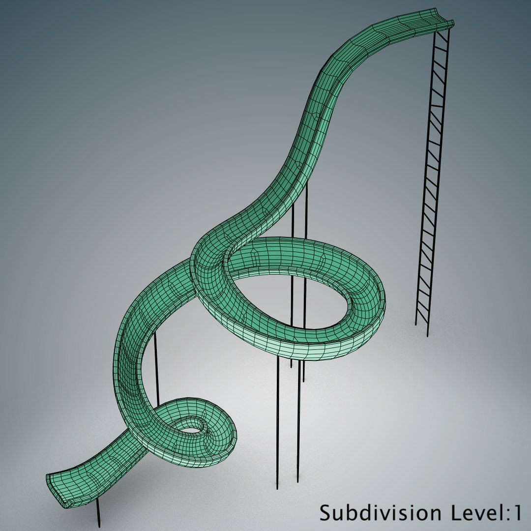 3d Model Tolo Toy Slide