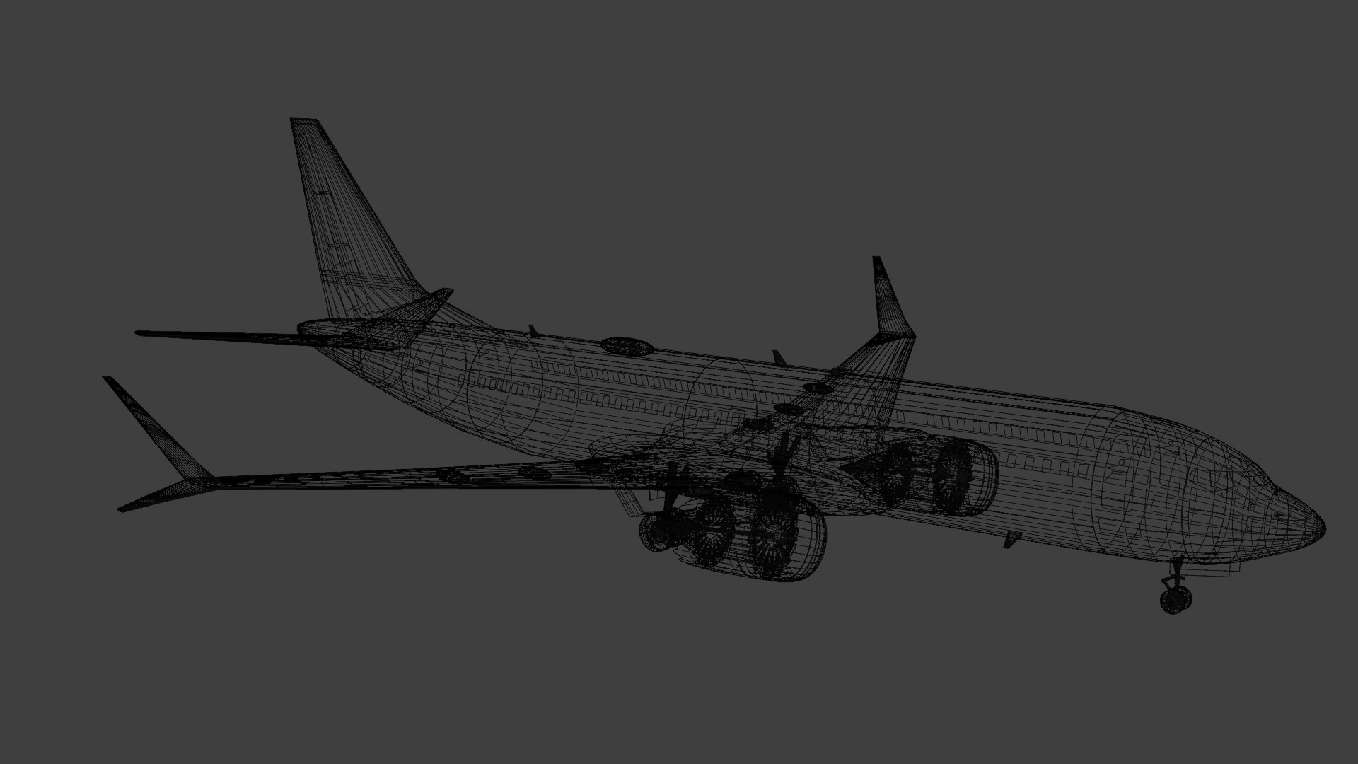 Boeing 737 MAX 8 3D - TurboSquid 1729074
