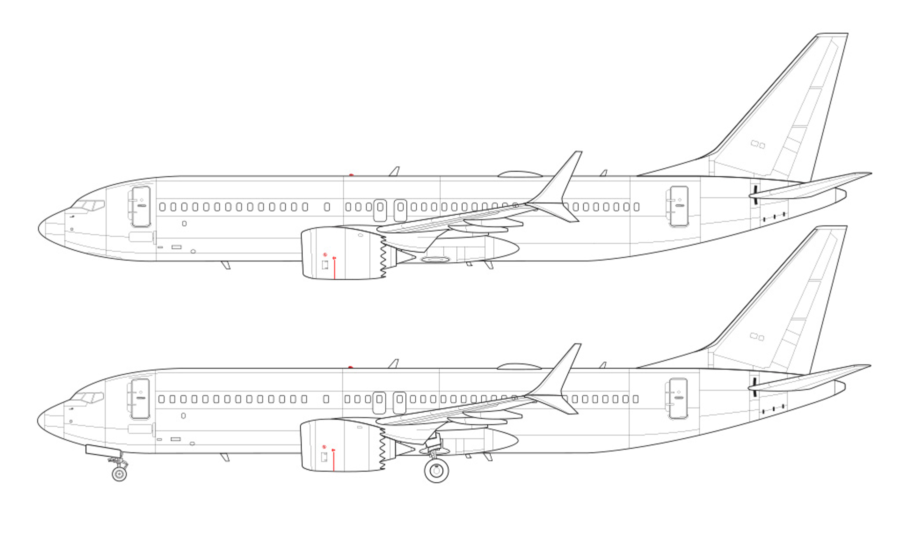 Boeing 737 MAX 8 3D - TurboSquid 1729074
