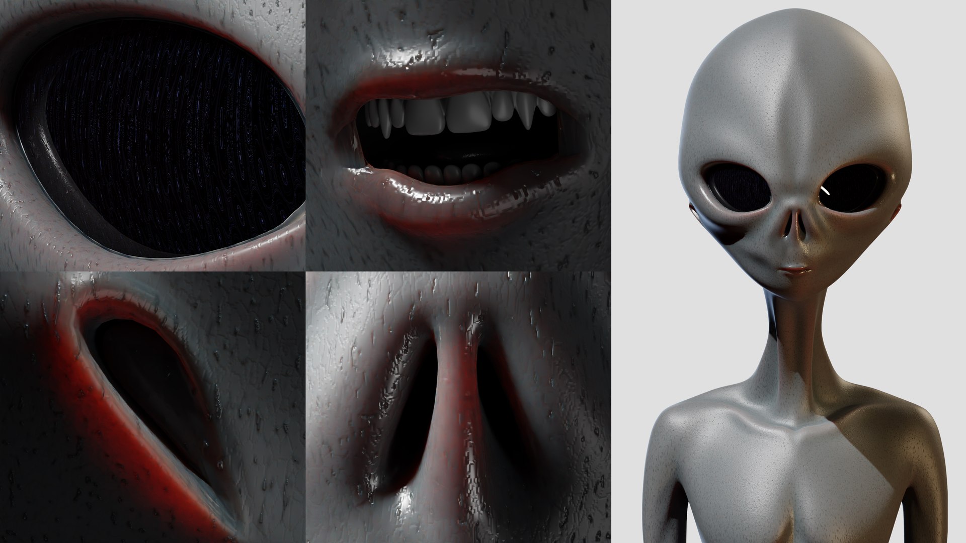 Gray model - TurboSquid 2049847