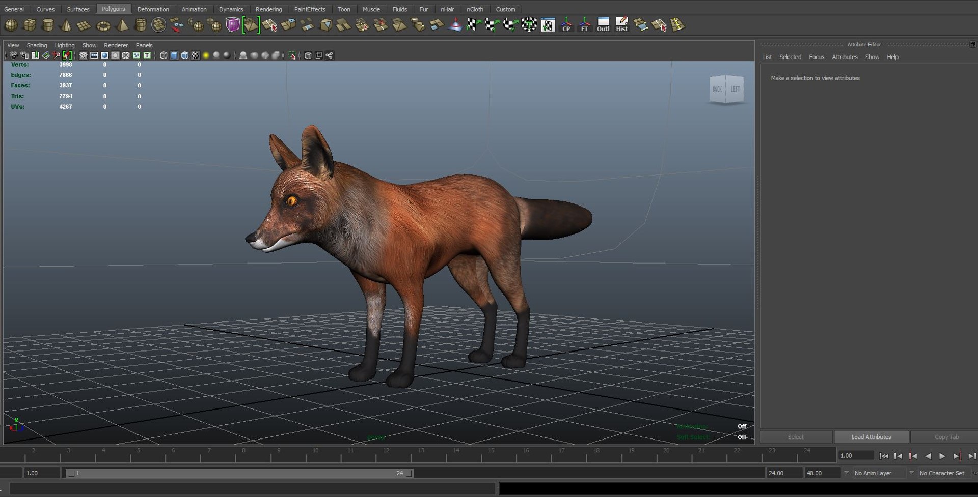 Fox Ready Model - TurboSquid 1206358