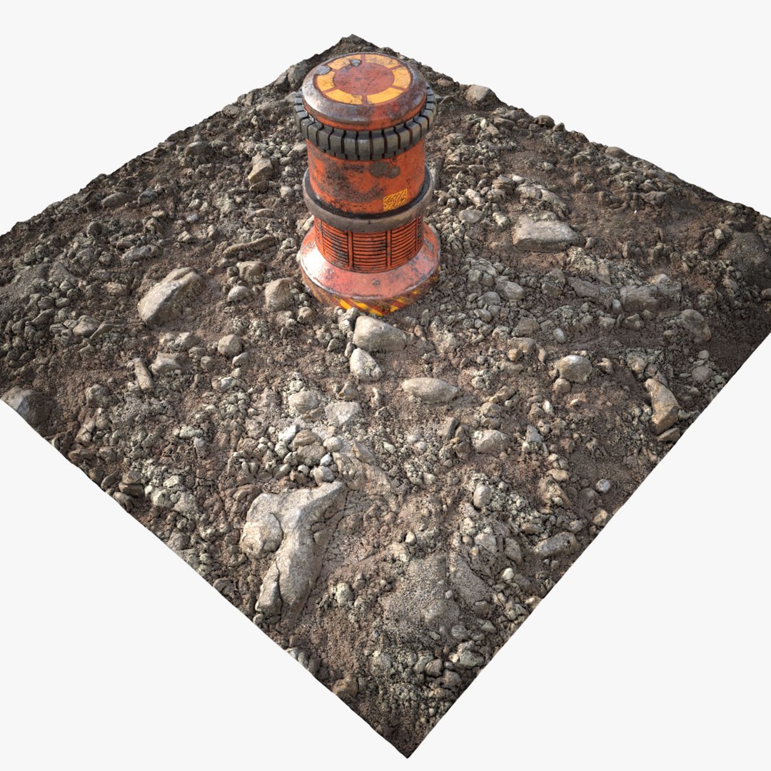 Stone Mud Ground Tile 3D Model - TurboSquid 2179157