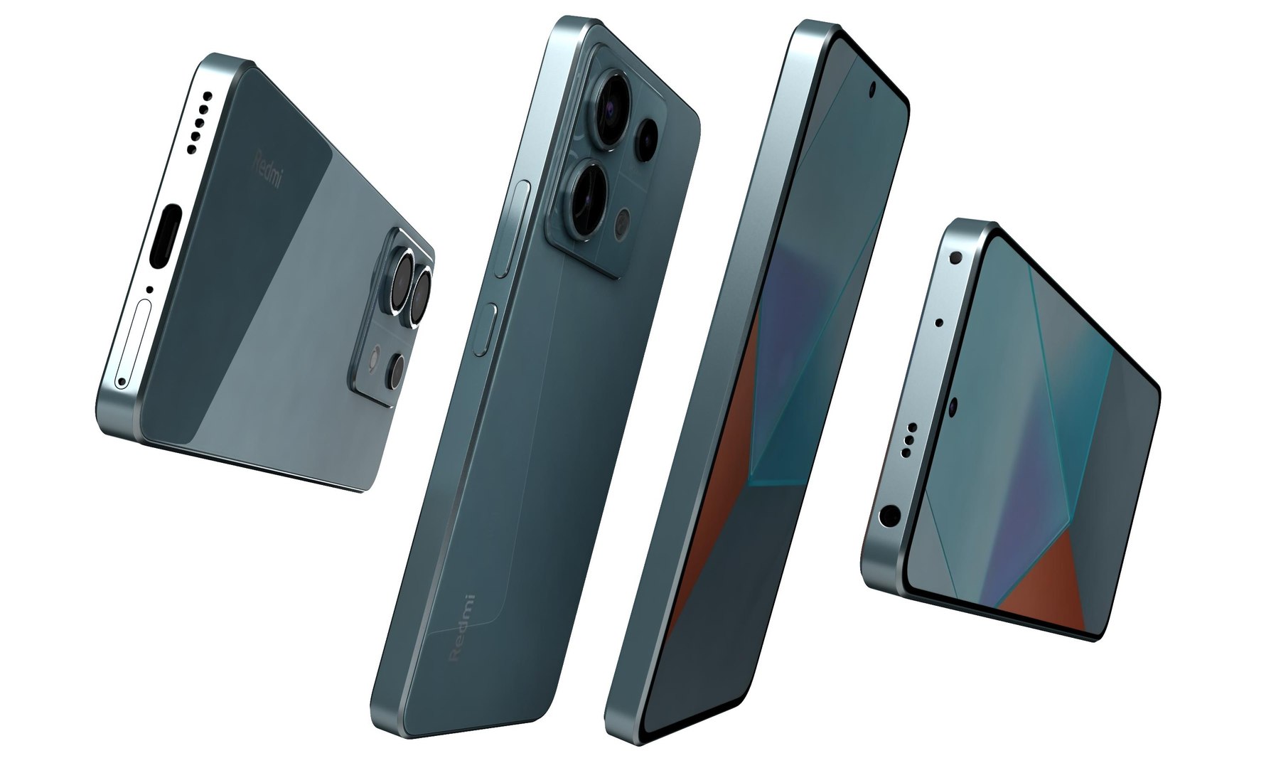 Xiaomi Redmi Note 13 Pro Blue 3D Model - TurboSquid 2158147