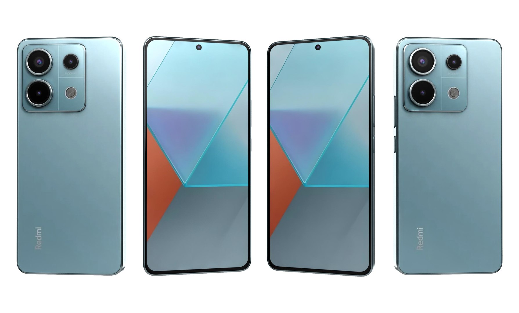 Xiaomi Redmi Note 13 Pro Blue 3D Model - TurboSquid 2158147