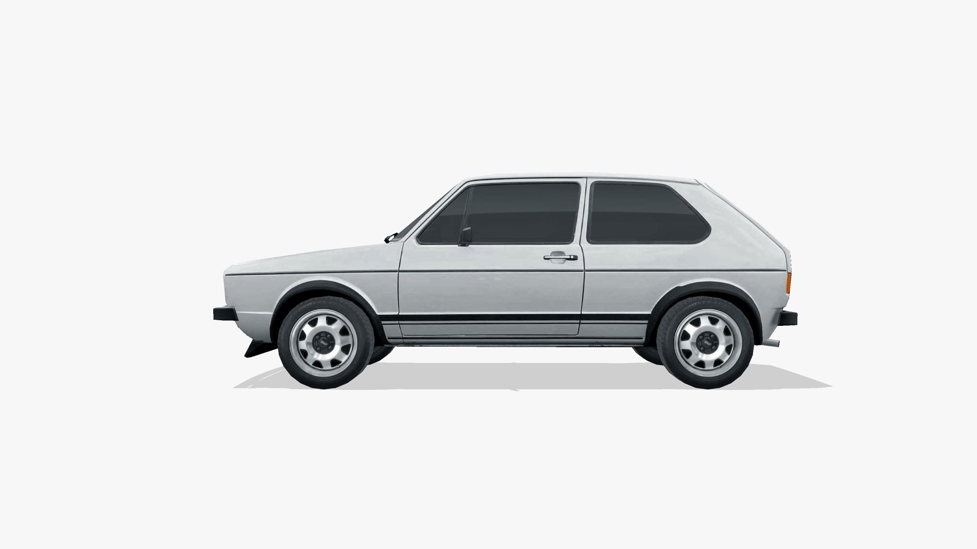 Volkswagen Golf GTI 1976 3D Model - TurboSquid 2313429