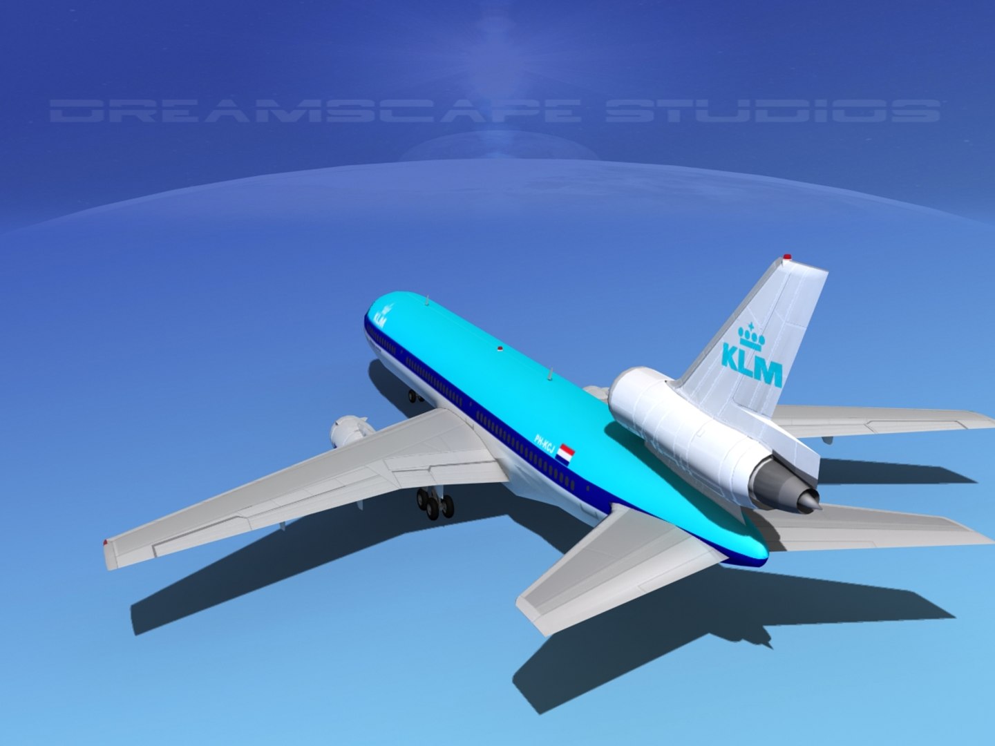 3d douglas dc-10