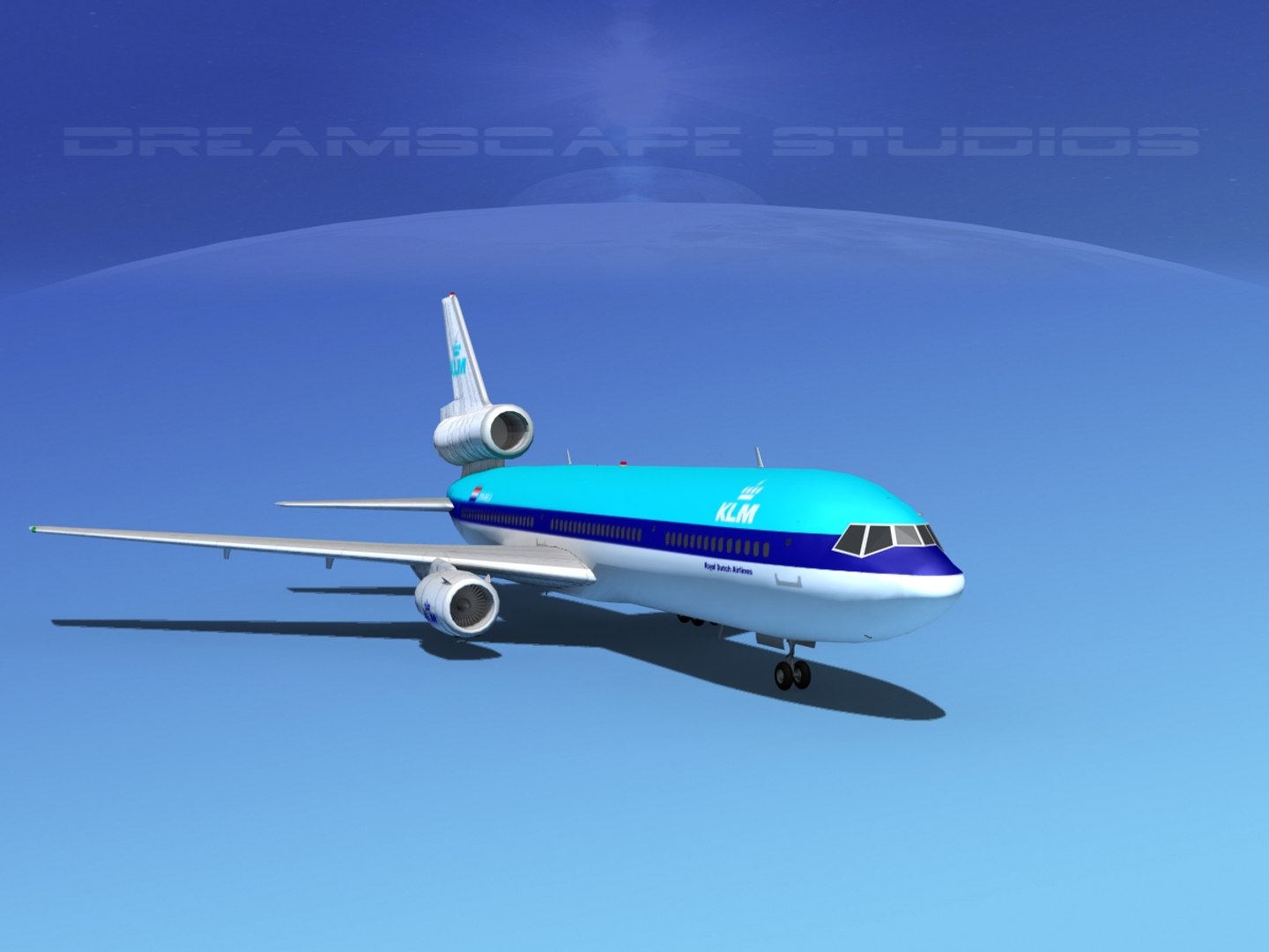 3d douglas dc-10