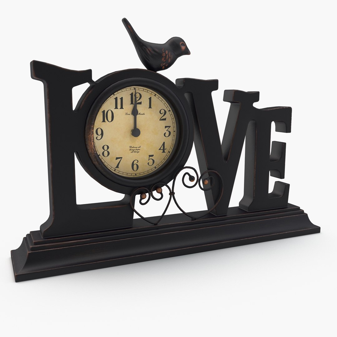 max table clock love