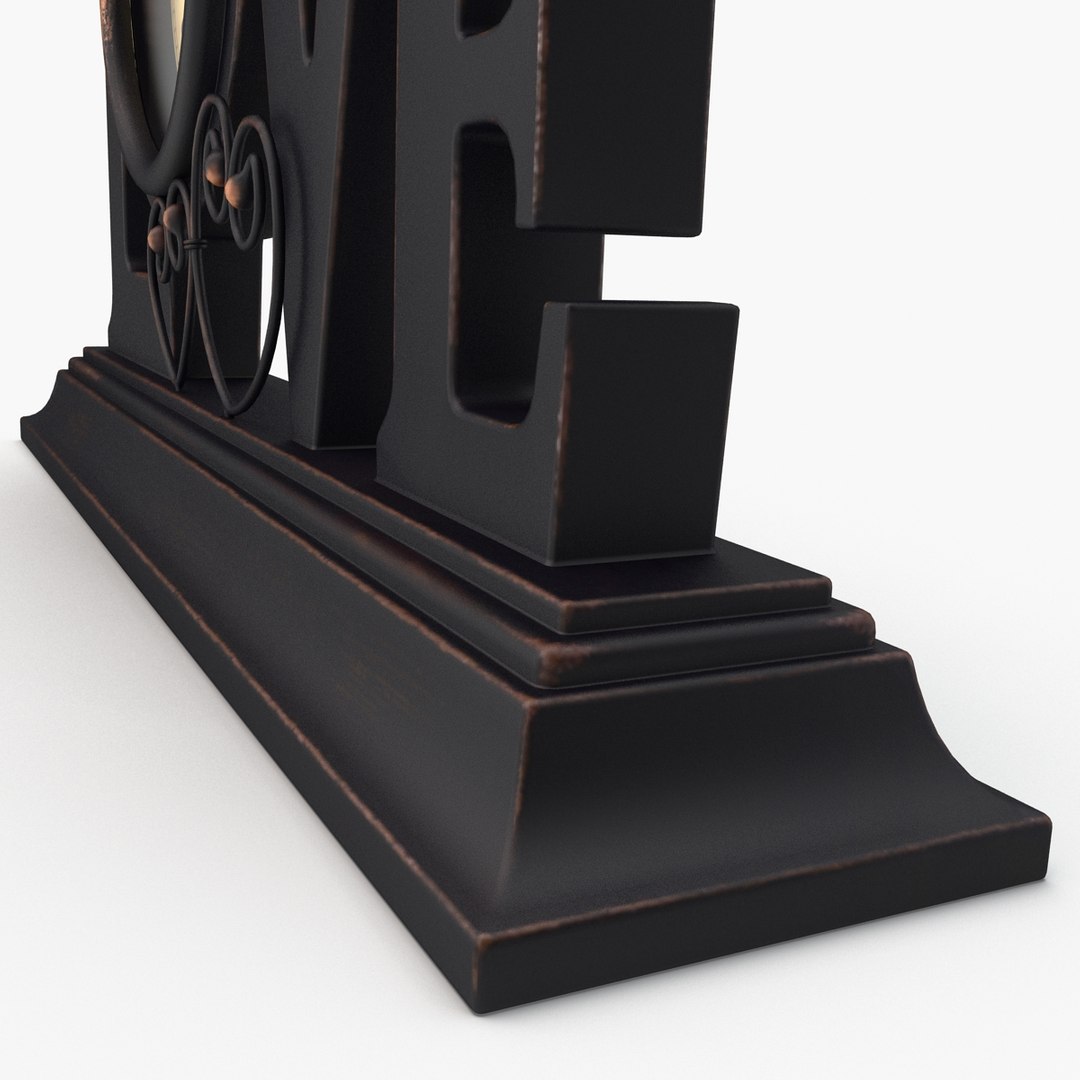 max table clock love