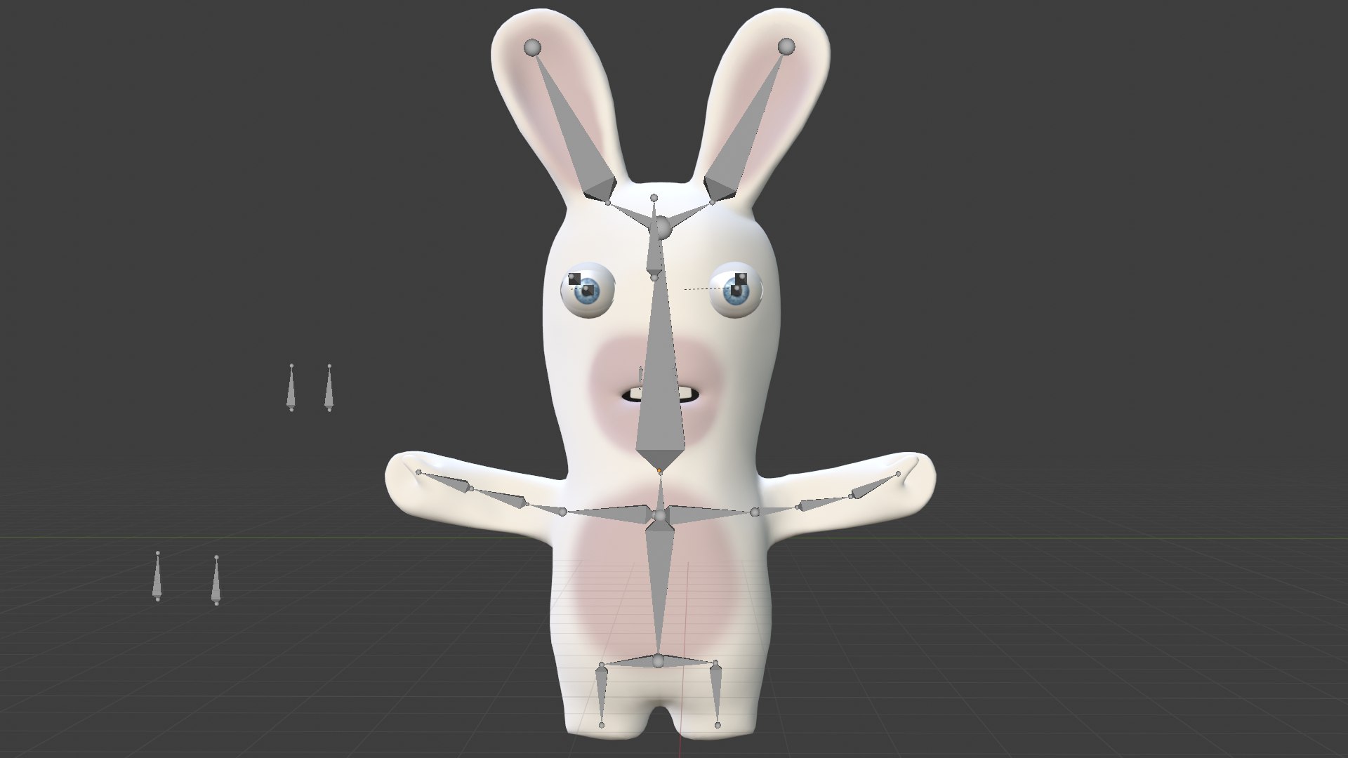 Rabbid Model - TurboSquid 2268962