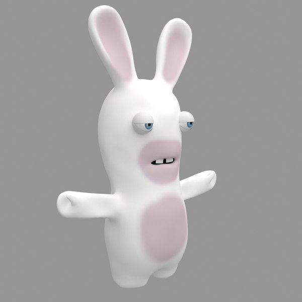modelo 3d Rabbid - TurboSquid 2268962