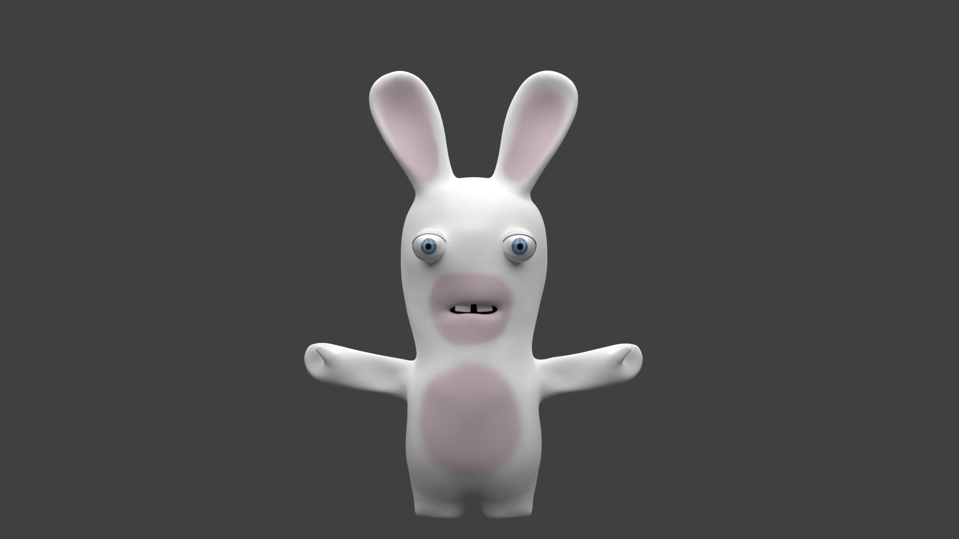 Rabbid Model - TurboSquid 2268962