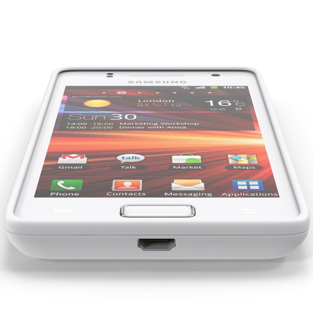 3d Samsung Galaxy M Style Model