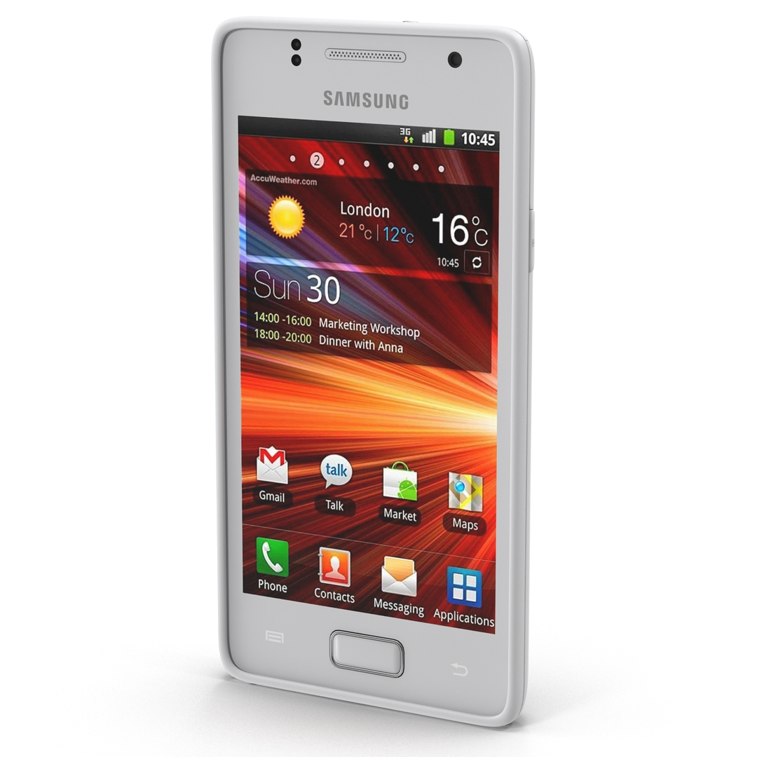 3d Samsung Galaxy M Style Model