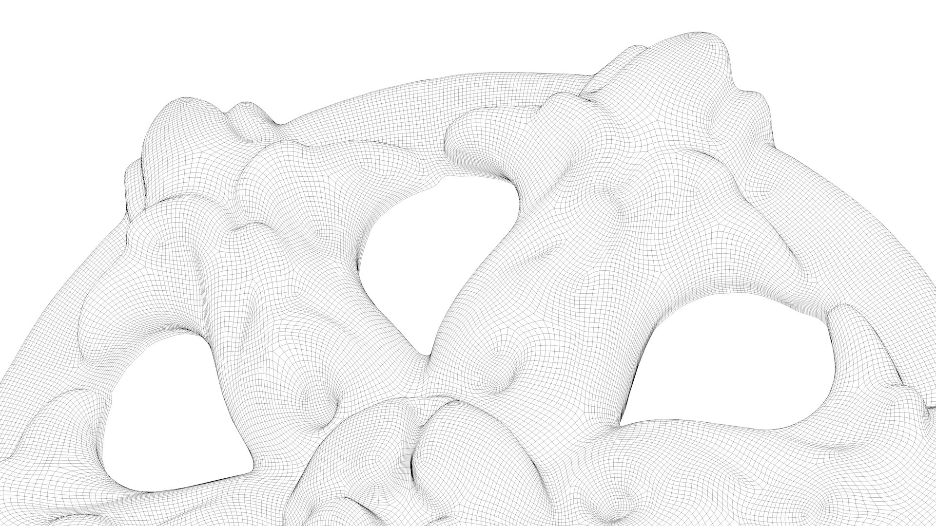 3D Plaster Decorative Bow DS347 - TurboSquid 2385171