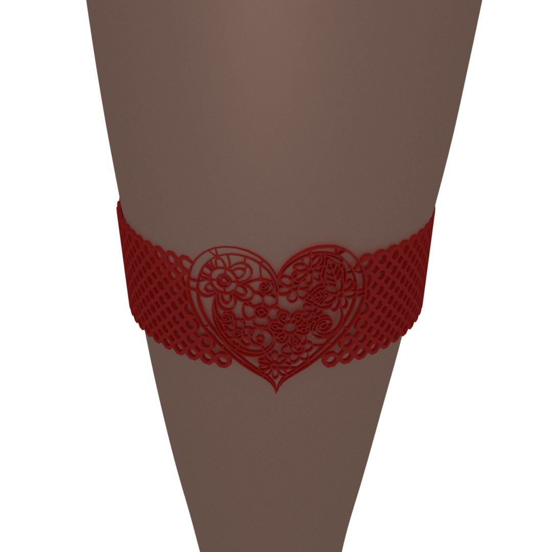 3D fm garter lingerie - TurboSquid 1182275