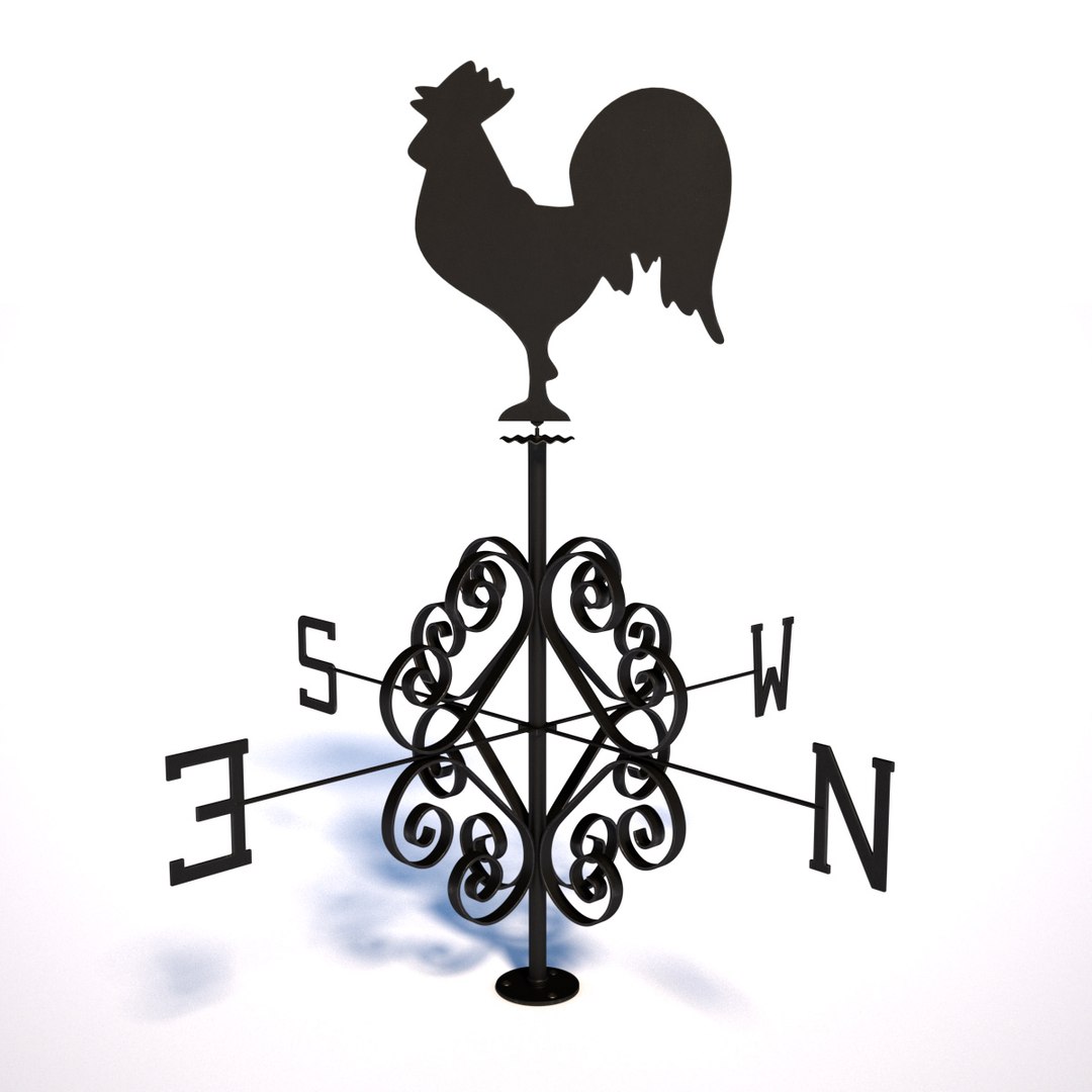 Weather Vane 3D Model - TurboSquid 1197763