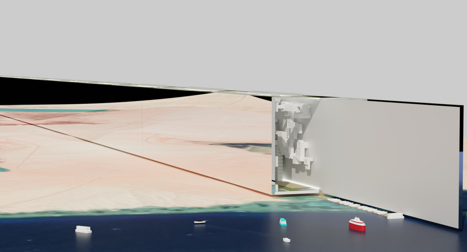 The Line - NEOM 3D Model - TurboSquid 2078625