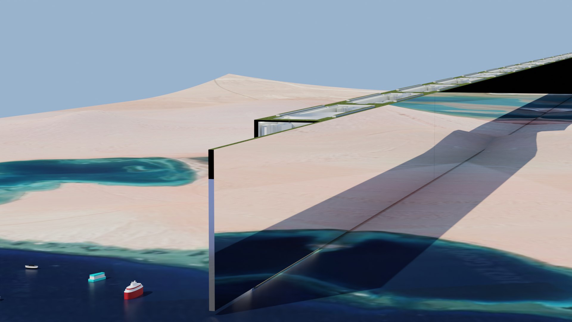 The Line - NEOM 3D Model - TurboSquid 2078625