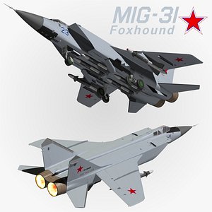 3D Mikoyan Mig 31 Models - Browse & Download Formats - TurboSquid