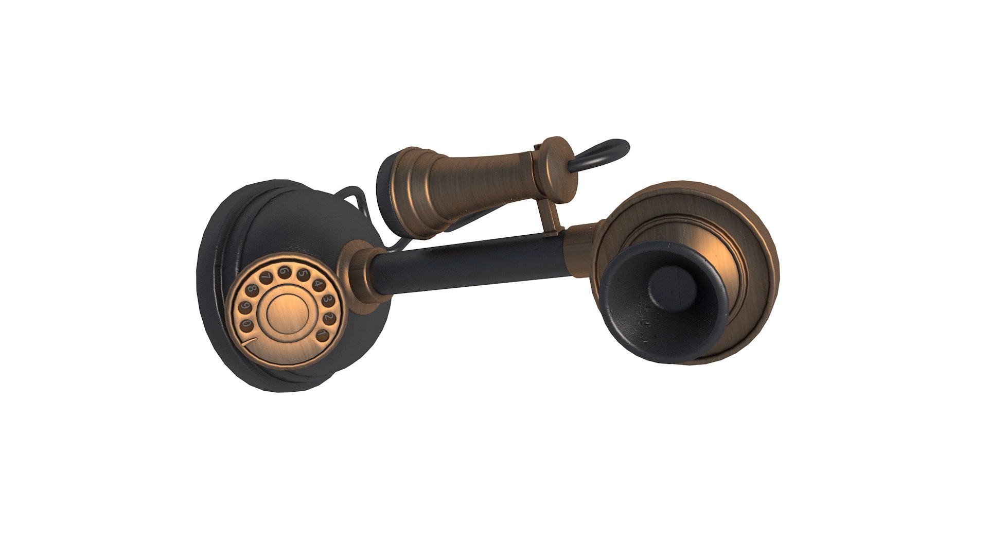 Rotary Phones Collection Model - TurboSquid 2066257