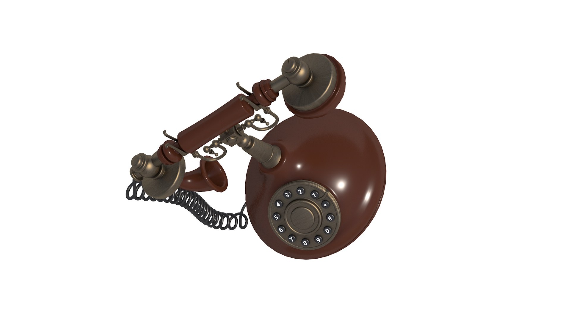 Rotary Phones Collection Model - TurboSquid 2066257