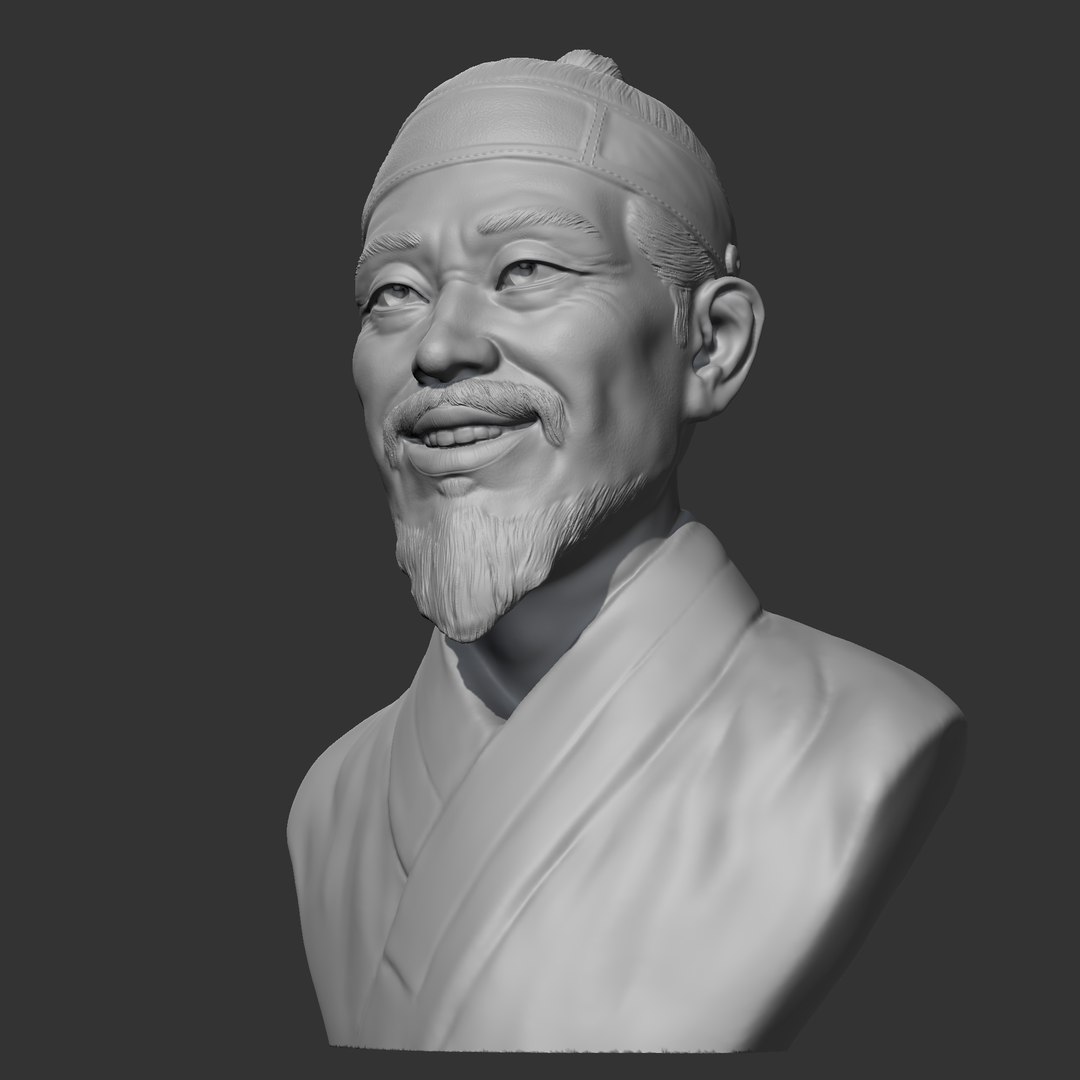 3d Yi Sun Sin Print Turbosquid 2065523