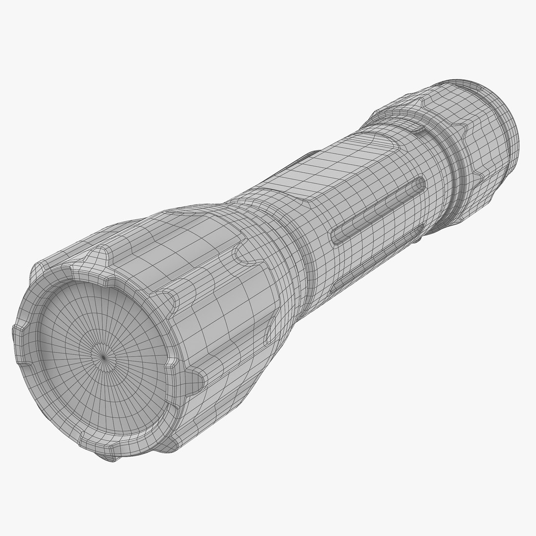 Flashlight 3D Model - TurboSquid 2389259