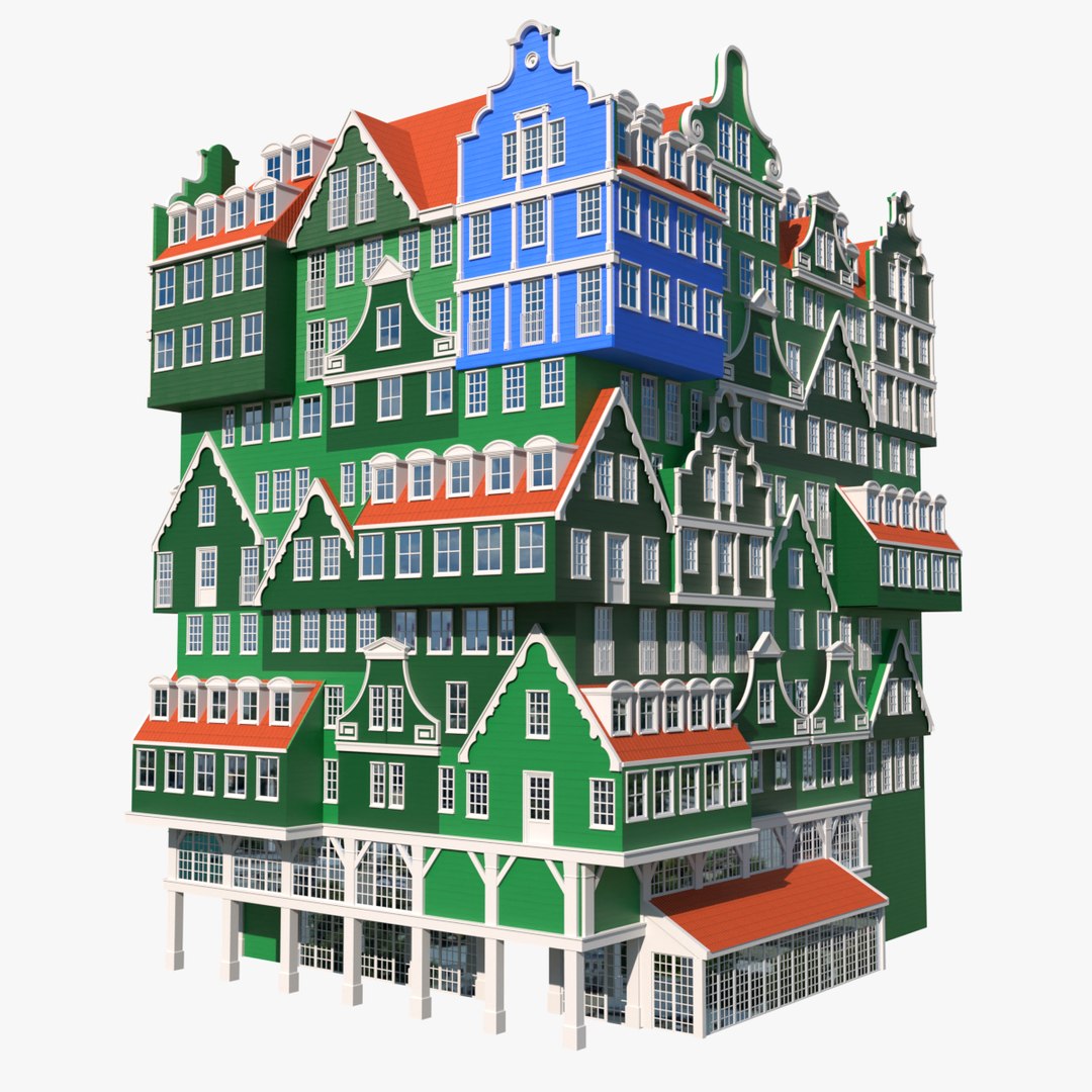 3D Zaandam Hotel - TurboSquid 2024548