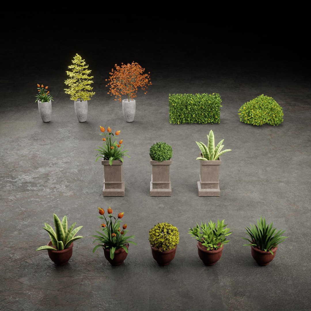 3D URBAN STREET KIT MODULAR ASSET - TurboSquid 2220657