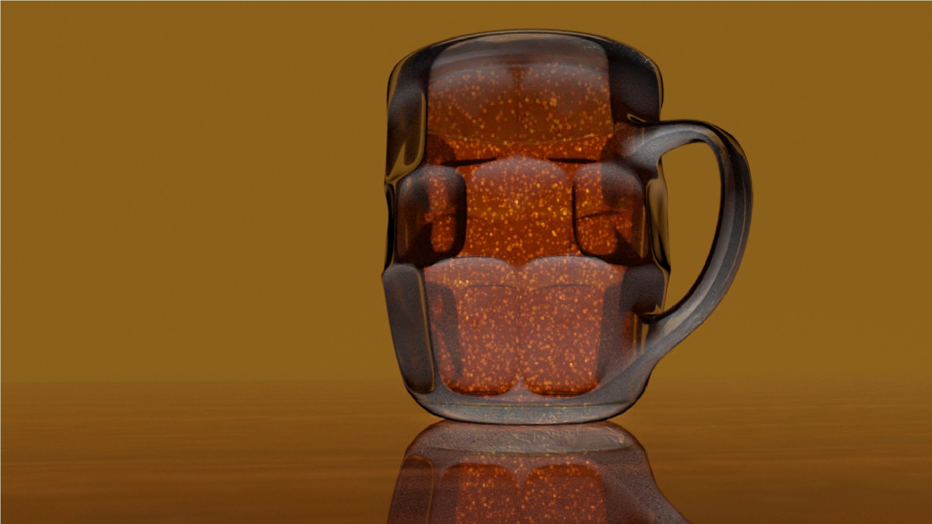3D Beerglass - TurboSquid 2113004