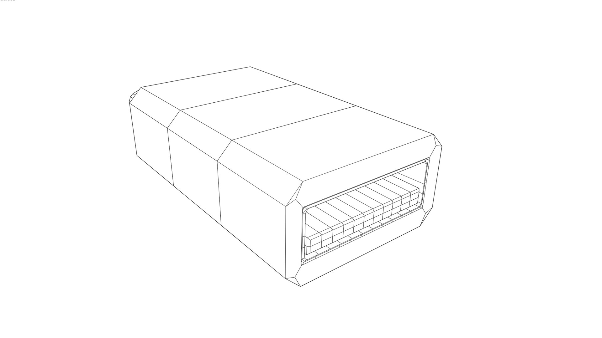 3D USB Type C Adapter - TurboSquid 1941798