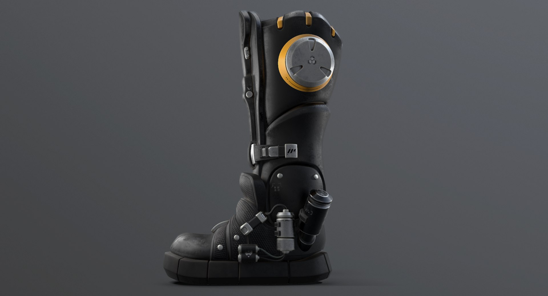 Sci-fi Boots 3d C4d