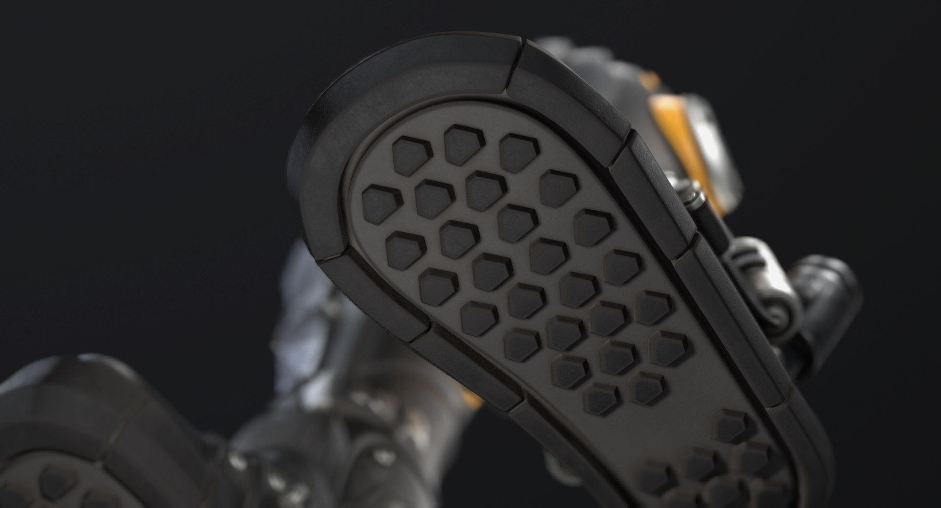 Sci-fi Boots 3d C4d