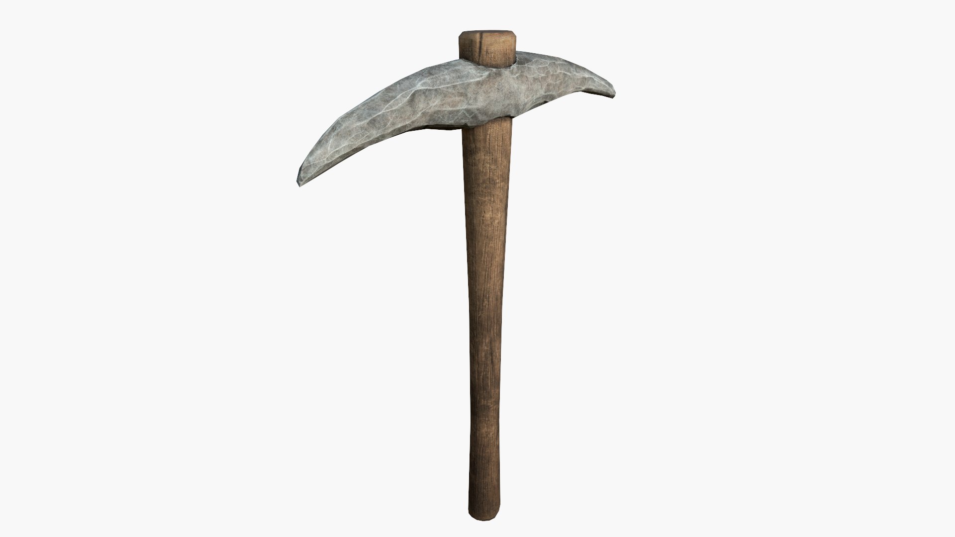 3D Pickaxe Tools Stone Model - TurboSquid 1692798