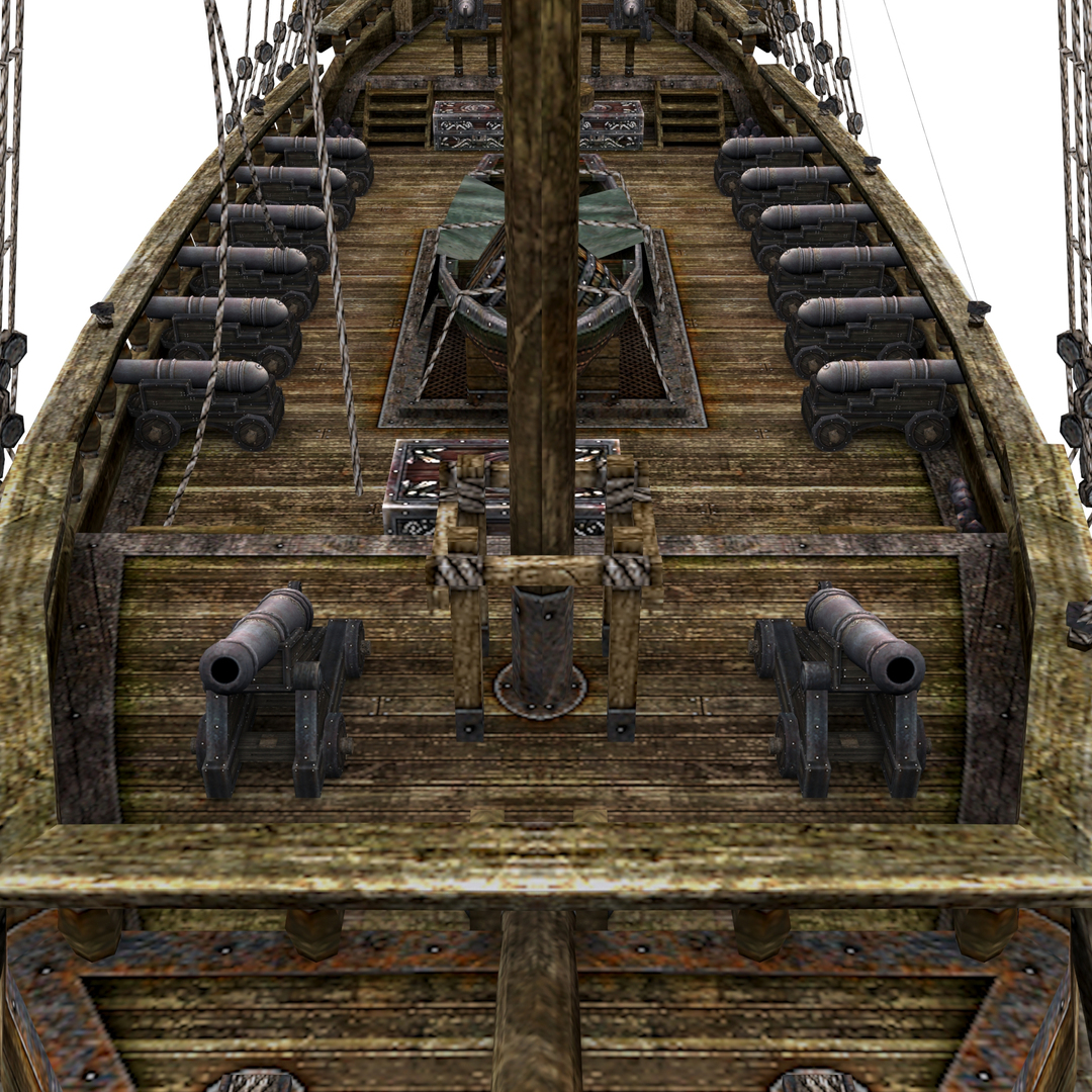 3D clipper sailing ship - TurboSquid 1520076