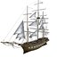 3D Clipper Sailing Ship - TurboSquid 1520076