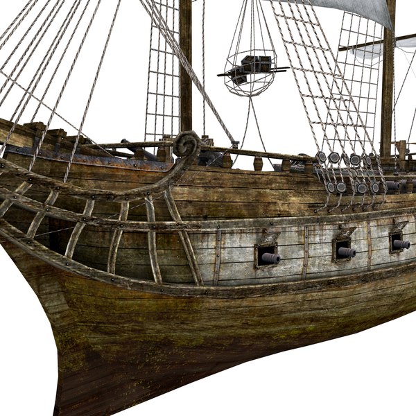 3D clipper sailing ship - TurboSquid 1520076